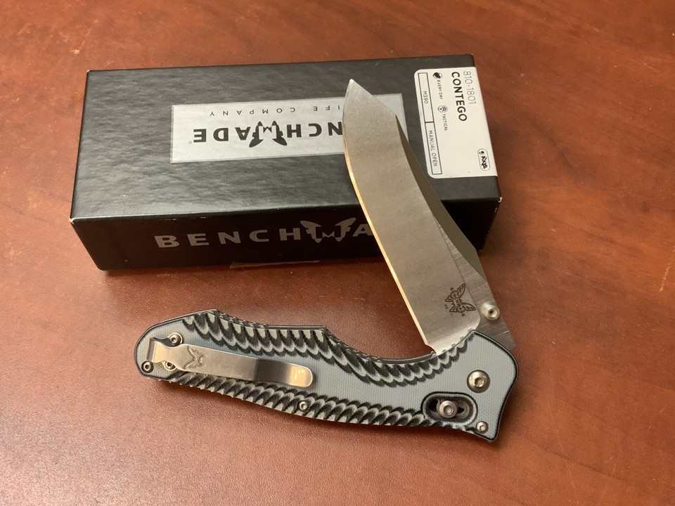 Benchmade Contego 810-1801 Knife with Box~27915-1 | eBay