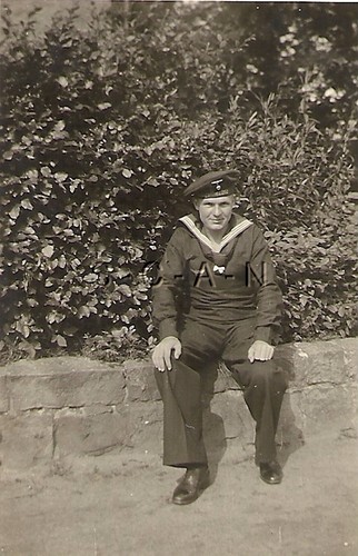 WWII German Navy RP- Kriegsmarine- Sailor- Uniform- Hat- Home on Leave ...