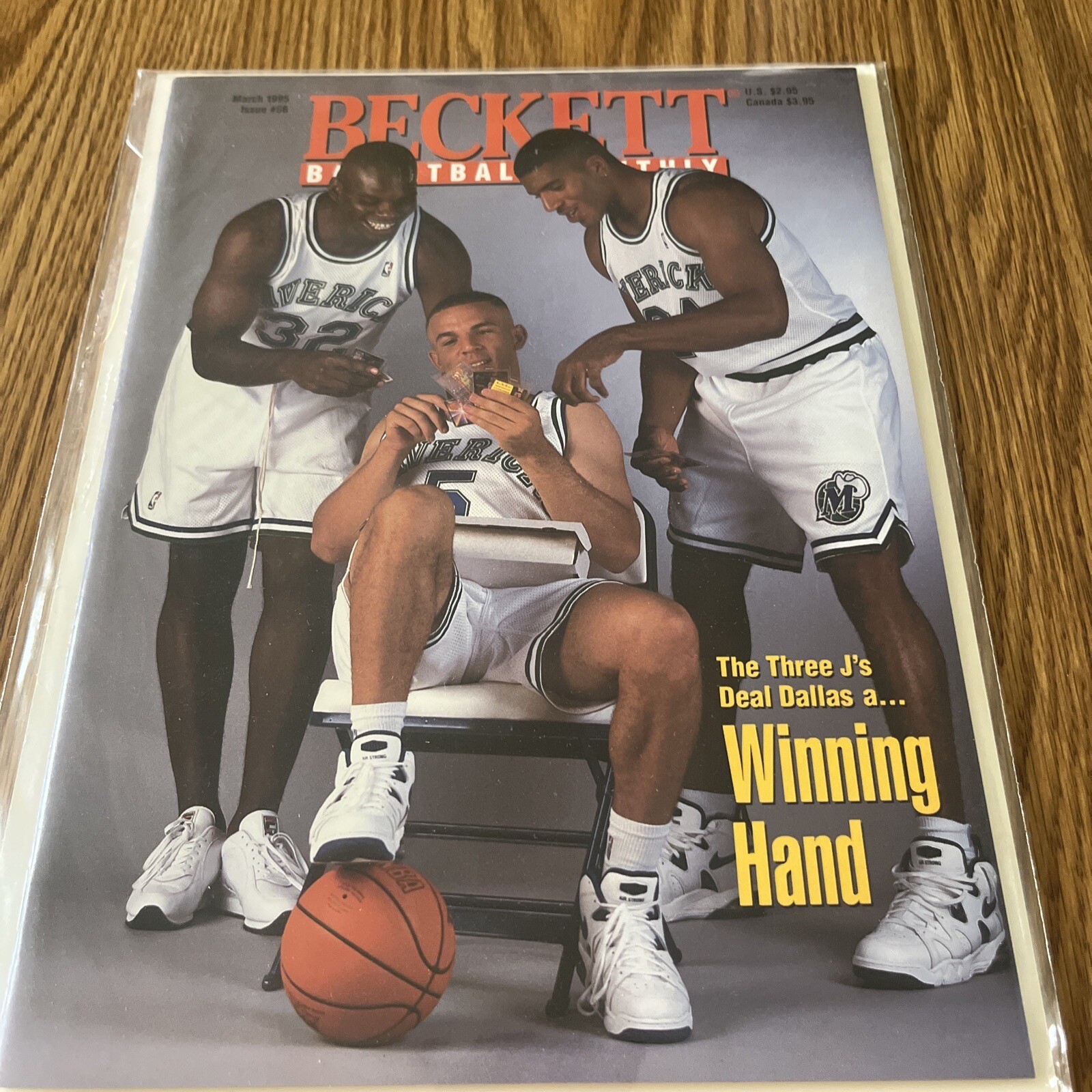 March 1995 Beckett Jason Kidd Basketball Issue 56 Free Shipping | eBay