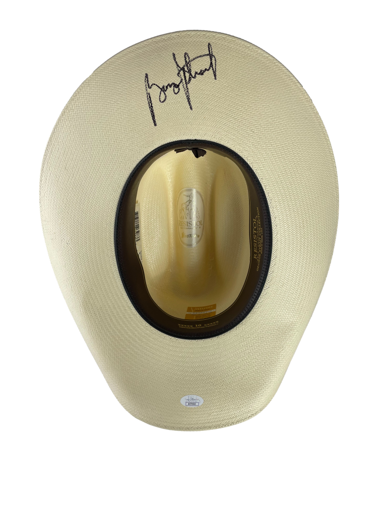 George Strait Signed Autograph Cowboy Hat - King of Country Music w ...
