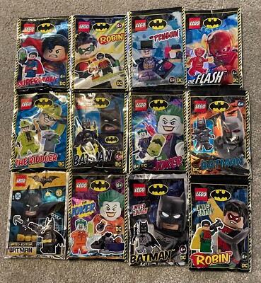LEGO DC Mini Figure Pack Limited Edition Foil Pack - YOU PICK | eBay