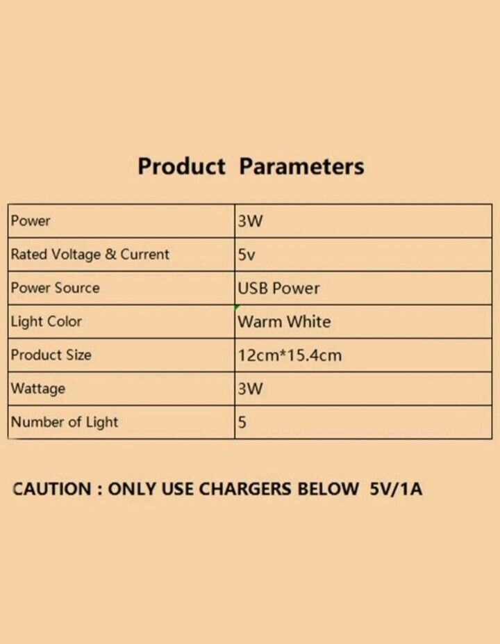 Personalized LED Night Light Creative Note Board with photo space | eBay