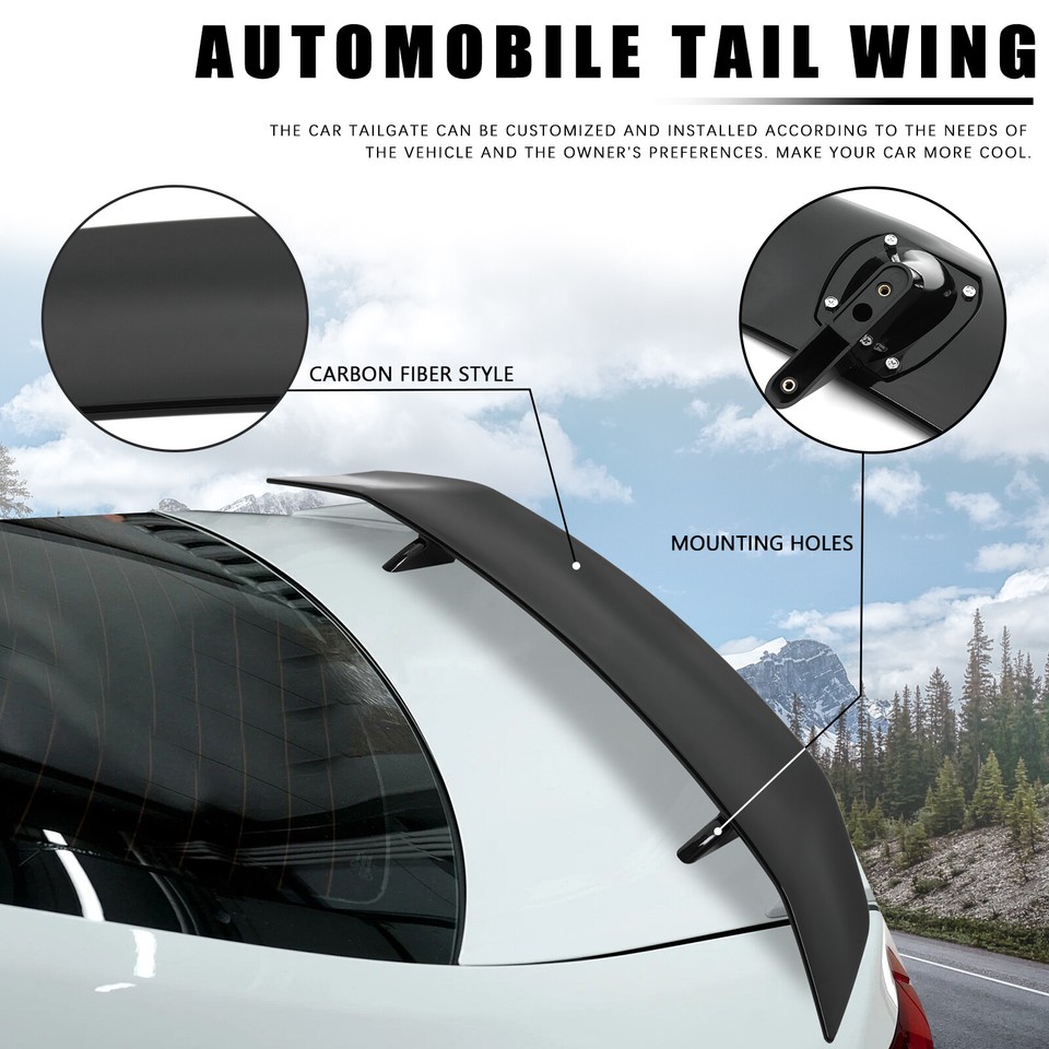 Glossy 46" Car Rear Trunk Spoiler Lip Wing Racing For Pontiac GTO 1970 ...