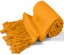 Princeton Orange Solid Color Shawl Pashmina Scarf Stole Wrap CJ Apparel ...