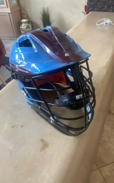 Schutt STX Lacrosse Stallion 500 Helmet White Large for sale online | eBay