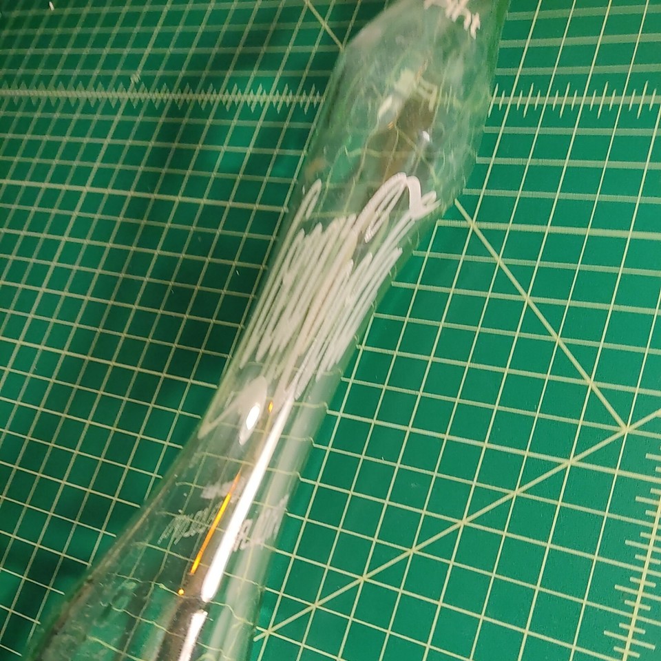 Vintage Tall Coca Cola Stretched Glass Soda Bottle Art Fair Carnival ...