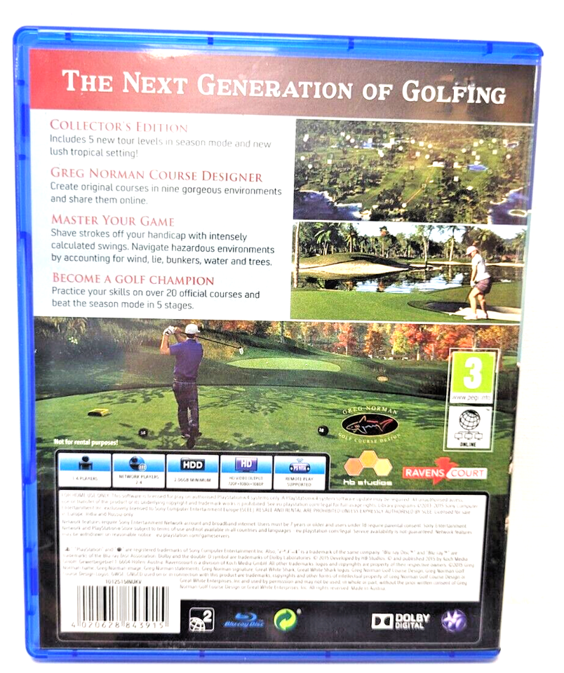 PS4 Gioco Golf Club Collector's Edizione The Ottime Condizioni (PS5 ...