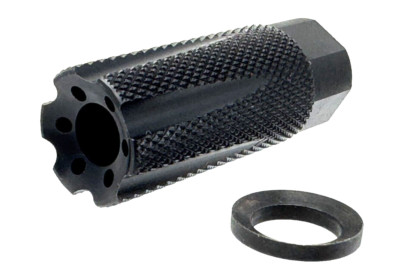 5.56 .223 Linear Compensator Muzzle Brake Forwarder 1/2x28 USA Steel ...