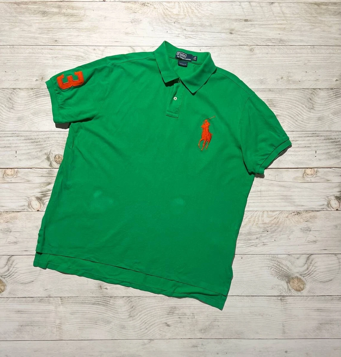 Polo Ralph Lauren Mens Big Pony City Custom Fit Mesh Polo, 53% OFF