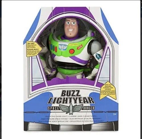 Disney Store Toy Story 12" Interactive Talking Buzz Lightyear Action ...