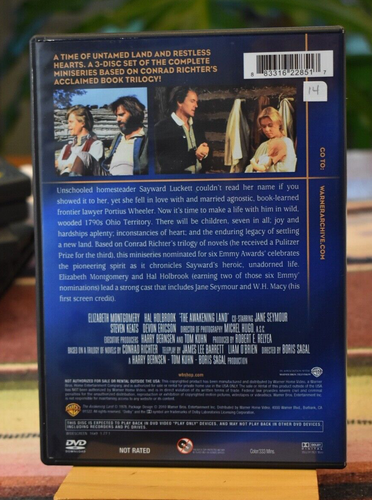 The Awakening Land Elizabeth Montgomery 3 Disc Set DVD | eBay