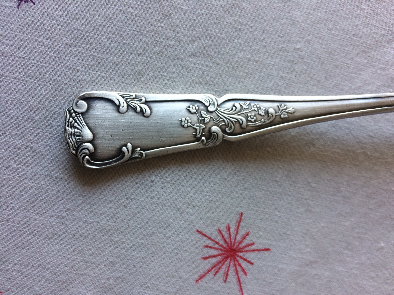 fourchette argent ou métal argenté silver plated fork poinçons couronne ...
