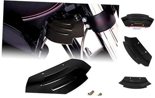 Black Lower Triple Tree Wind Deflector for Victory Cross Country Magnum ...