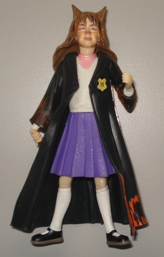 2001 Harry Potter Polyjuice Potion Cat Hermione Granger 5" Action ...