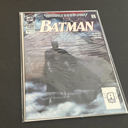 Batman Annual #15-The Last Batman Story-Armageddon 2001-Jim Fern Art ...