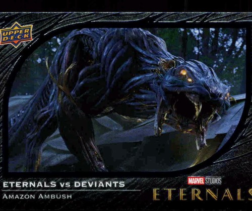 2023 Upper Deck Marvel Eternals #ED-19 Sersi vs Deviant Eternals vs ...