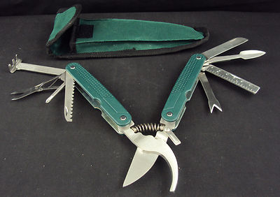 Multi-Tool Pruner ~ 9-in-1 Function For Gardening, Floral, Camping ...