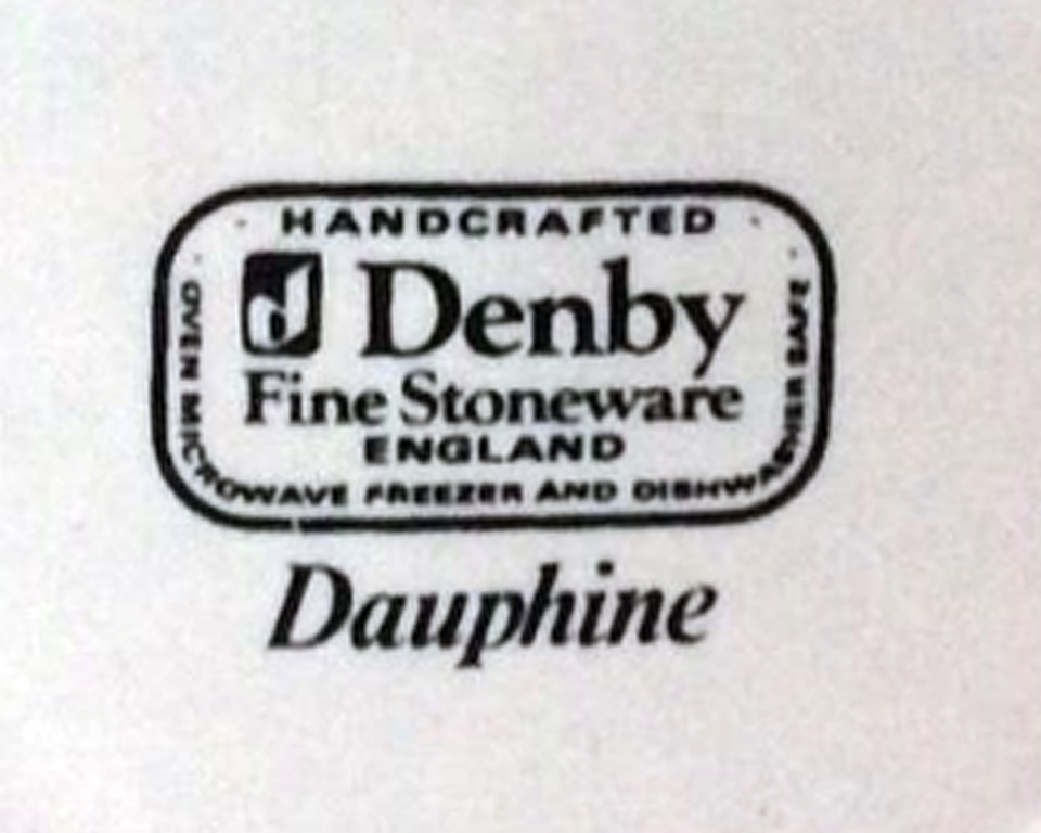 DAUPHINE by Denby Large Coffee Pot Coloroll Series NEW NEVER USED Made ...
