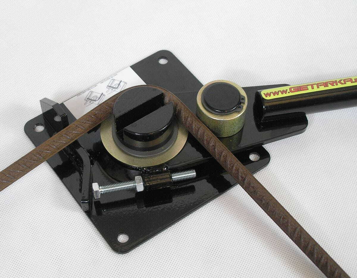 New GP-2, 6-14mm, bar, rebar, round bar, ribbed bar, bending tool ...