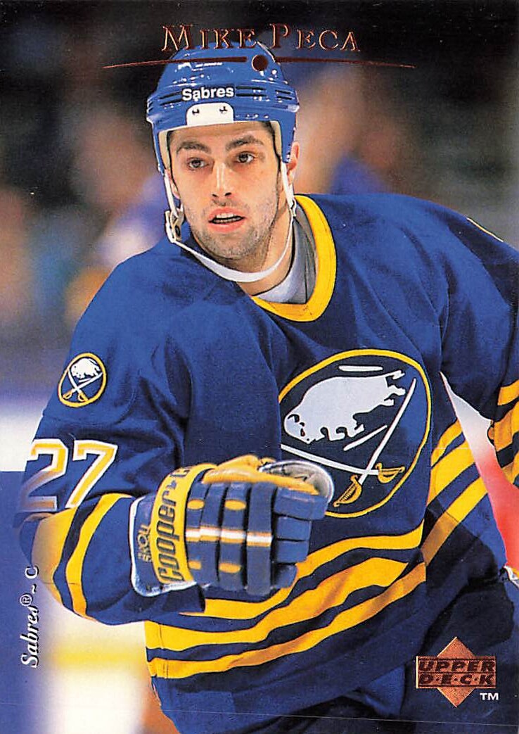 1995 Upper Deck #333 Michael Peca Buffalo Sabres | eBay