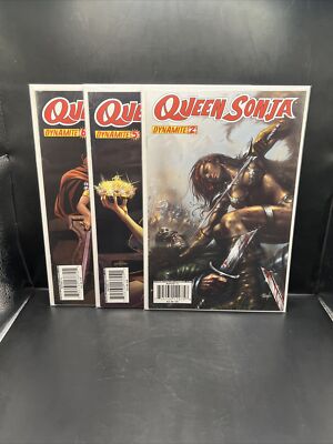 QUEEN SONJA 2, 5, & 6. #2 Is LUCIO PARRILLO COVER ART (2009, DYNAMITE) (A39)(6) | eBay