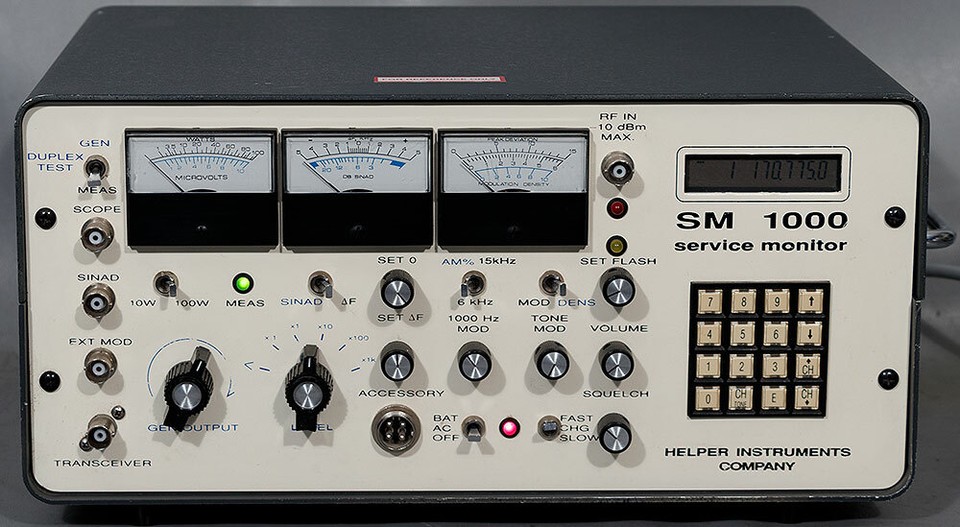 Helper Instruments SM-1000/SM1000 100 kHz-1000 MHz RF Service Monitor 1 ...