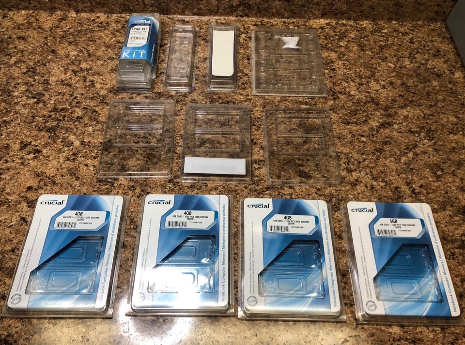 Assorted RAM / Memory / DIMM / SODIMM / SSD / CPU Storage Shipping ...