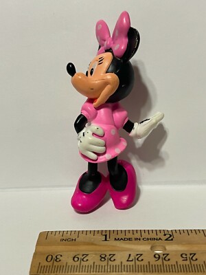 Minnie Mouse Standing 3" Disney Plastic PVC Figure Cake Topper | eBay