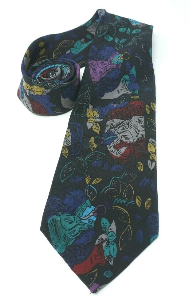 Neomax Peter Max Vintage Men's 100% Silk Belle Limite… - Gem
