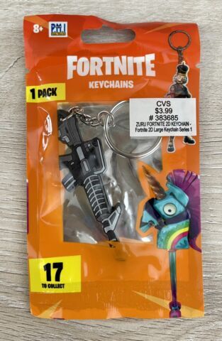 FORTNITE Gun Keychains 2D Large Series 1 Zuru Collection 2019 Video ...