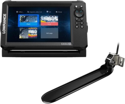 Lowrance Eagle 9 w/TripleShot Transducer & Inland Charts - Brand New | eBay