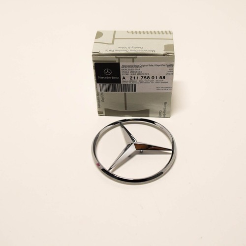 MB E W211 Rear Tailgate Trunk Boot Lid Emblem Badge A2117580158 NEW ...