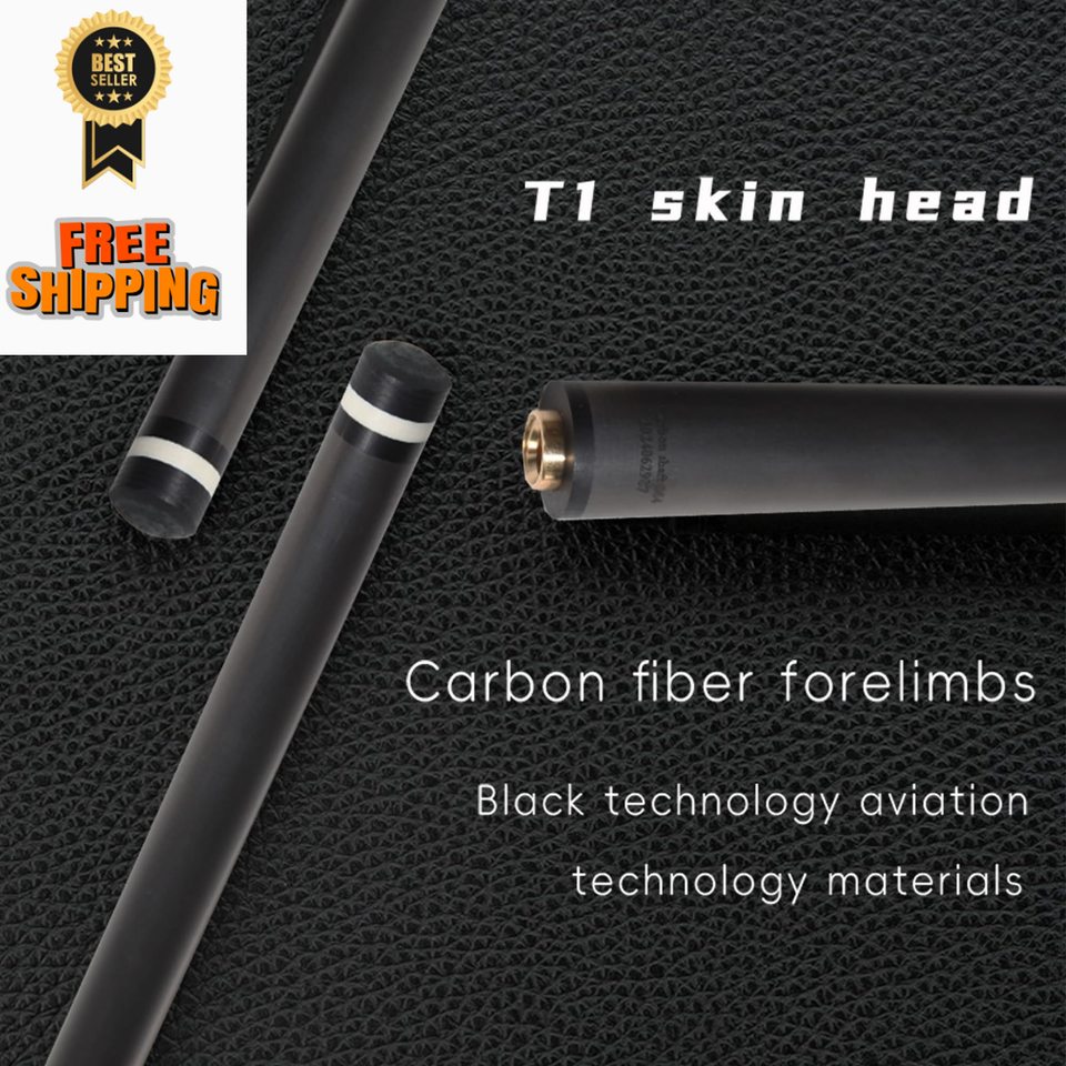 100% Carbon Fiber Shaft, Black Technology Shaft of Pool 11.8-21.4-765 ...