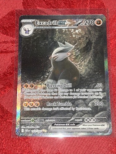 Holo Pokemon - Excadrill EX 168/086 Black Bolt - Special Illustration ...