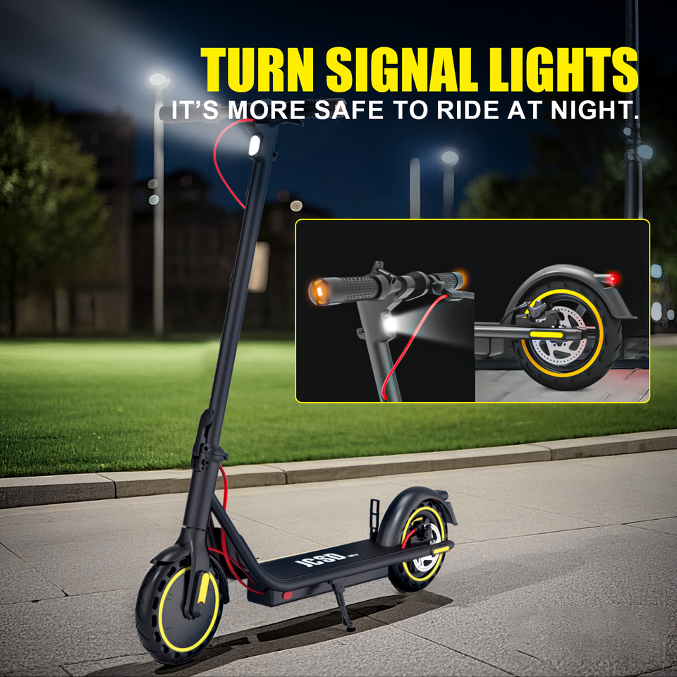 Electric Scooter for Adult 25Mile 30MPH Foldable 11inch Off-road 1200W ...