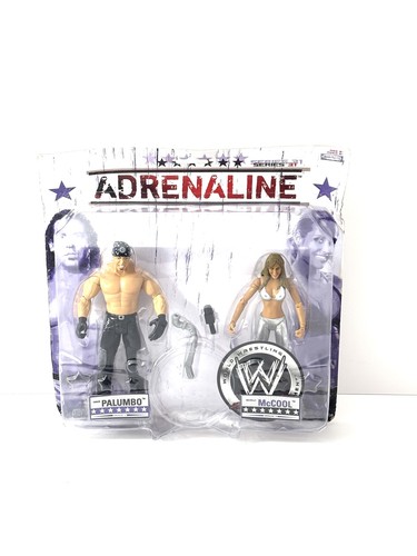 WWE JAKKS ADRENALINE SERIES 31 MICHELLE MCCOOL & CHUCK PALUMBO ...