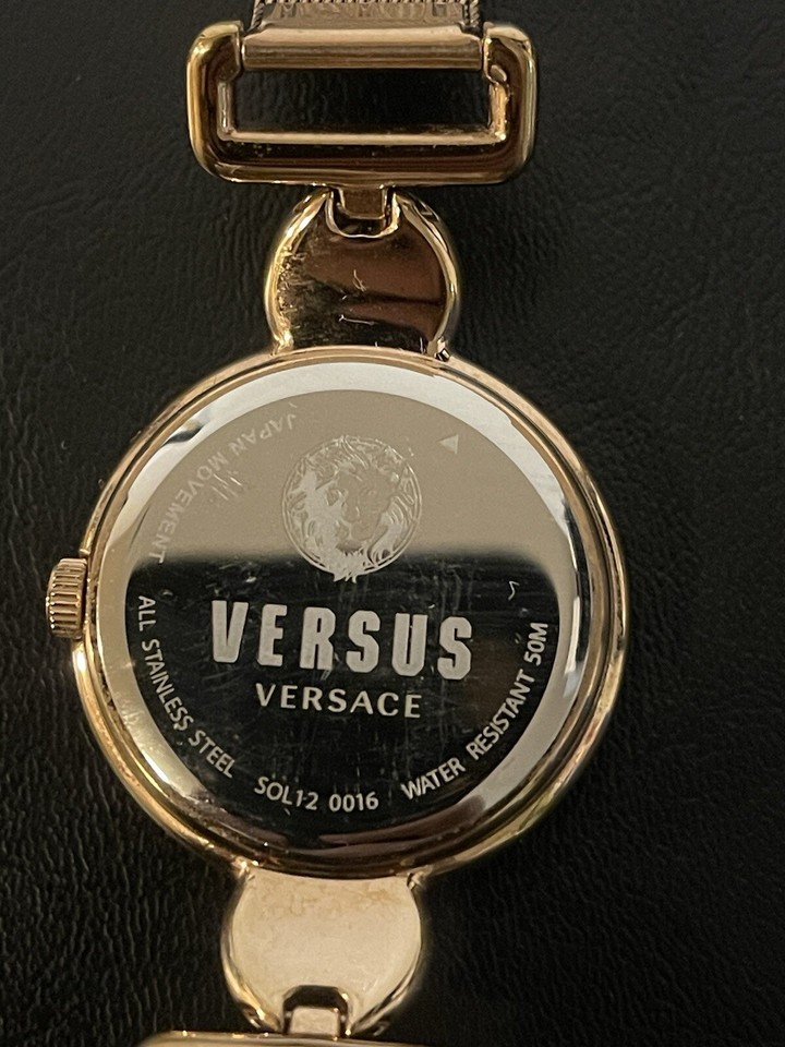 Beautiful Versace Versus Women’s Watch Rose Gold Lions Face **Needs ...