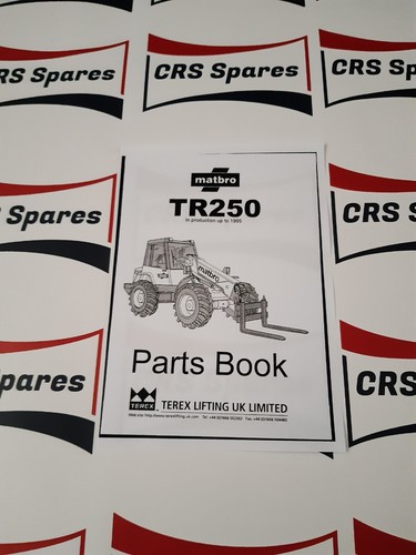 Matbro TR250 Parts Book | eBay