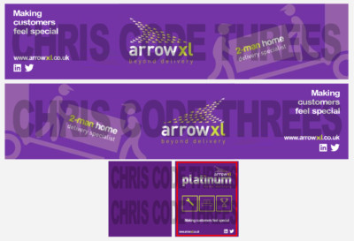 Code 3 Adhesive Vinyl Trailer Decal - Arrow XL - 1/50 1/76 1/148 1/87 1 ...