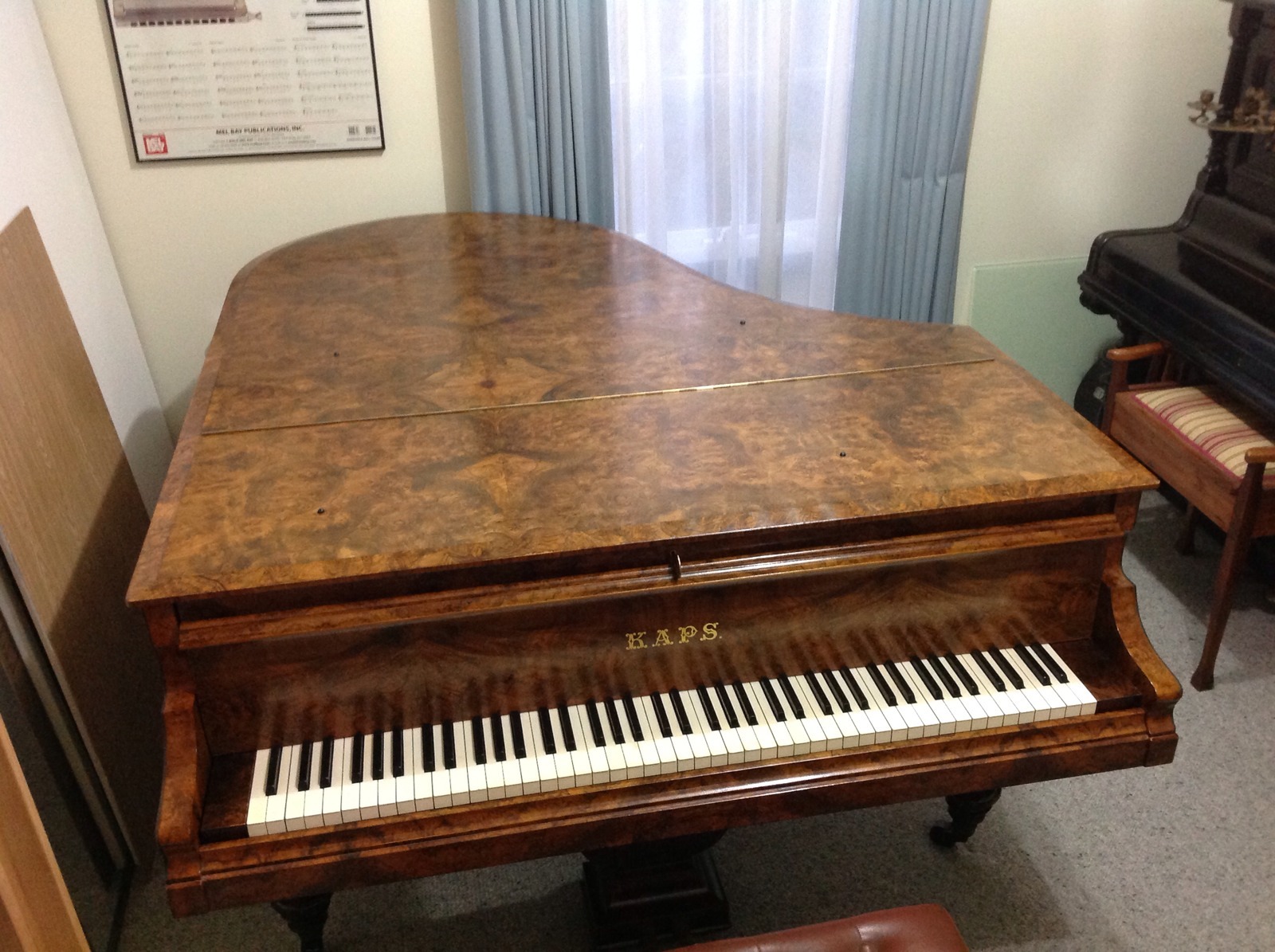 Ernst kaps Grand Piano built 1888 Excellent Original Con. $ 35,500 ...
