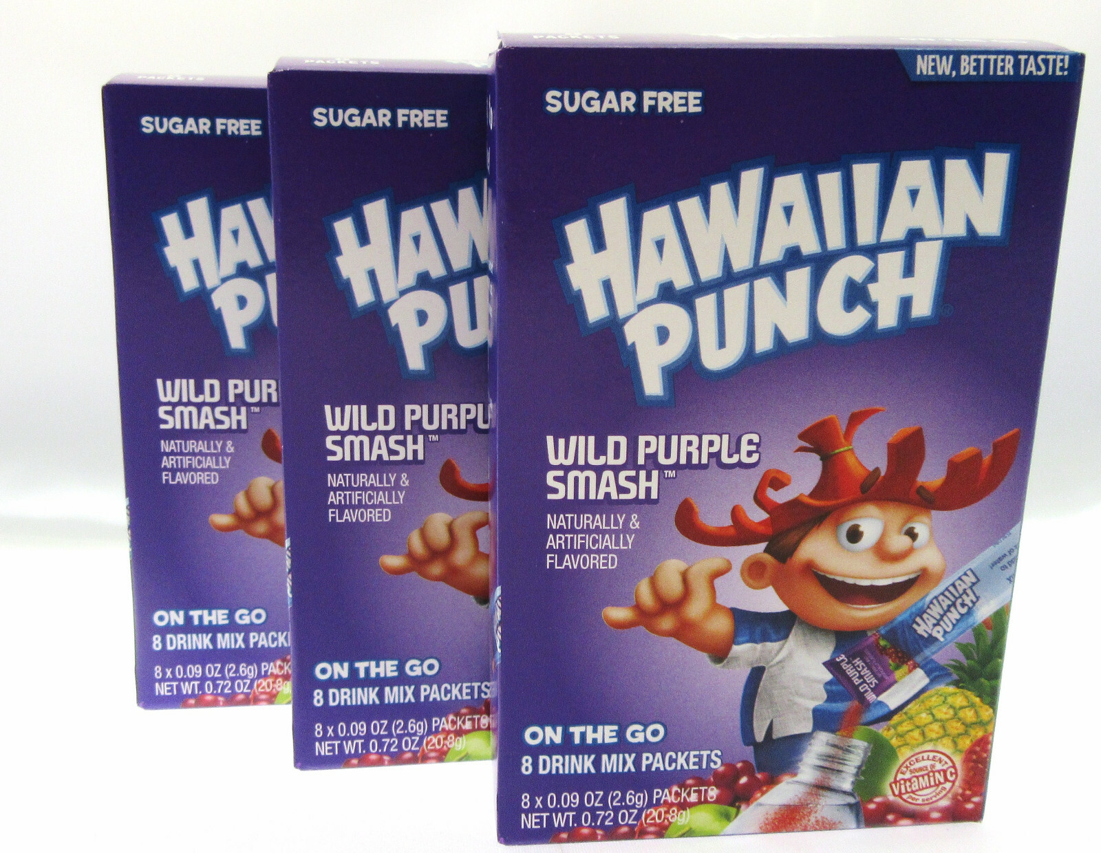 Hawaiian Punch Wild Purple Smash ~ Packets ~ Sugar Free ~ Drink Mix ...