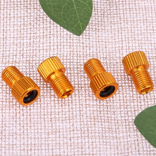 4pcs Presta to Shrader Bicycle Road Bike Valve Adapters Converters ...