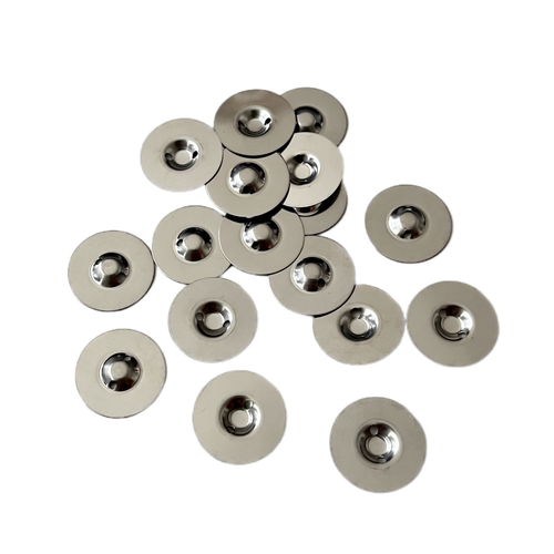 18650 battery cap Stainless steel D16.3XH1.7mm flat cell weld to tip ...