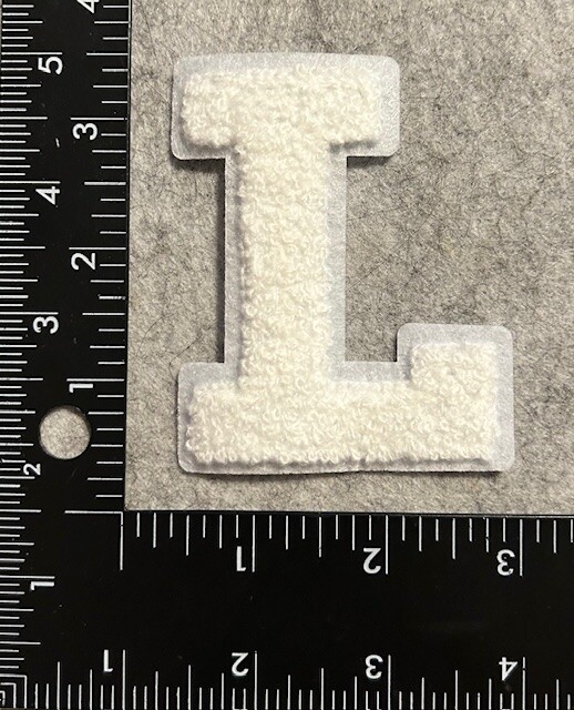 Alphabet Varsity Letters Patch Letterman Jacket Embroidered Iron-on ...