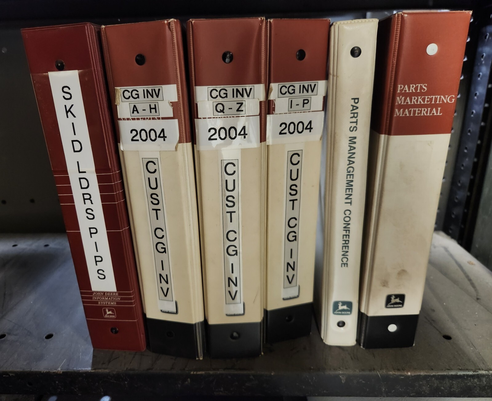 Vintage Lot of (14) USED John Deere Binders John Deere Company Moline ...