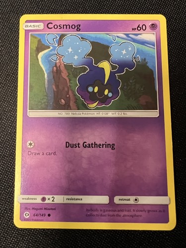 Pokemon COSMOG TOYS R US Promo Card 64/149 | eBay