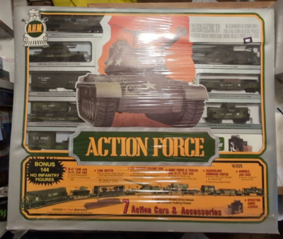 AHM - ACTION FORCE Train Set - Brand NEW!! - HO | eBay
