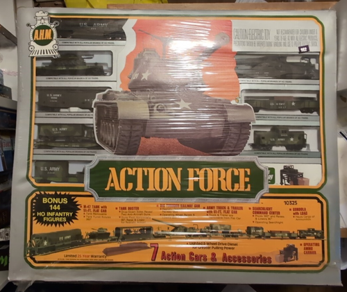AHM - ACTION FORCE Train Set - Brand NEW!! - HO | eBay