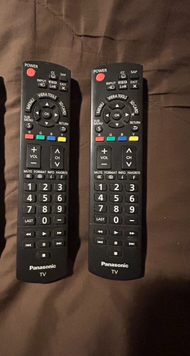 Panasonic TV Remote N2QAYB 000485 | eBay