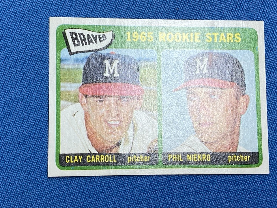 1965 Topps Set-Break #461 Carroll RC Phil Niekro EX | eBay